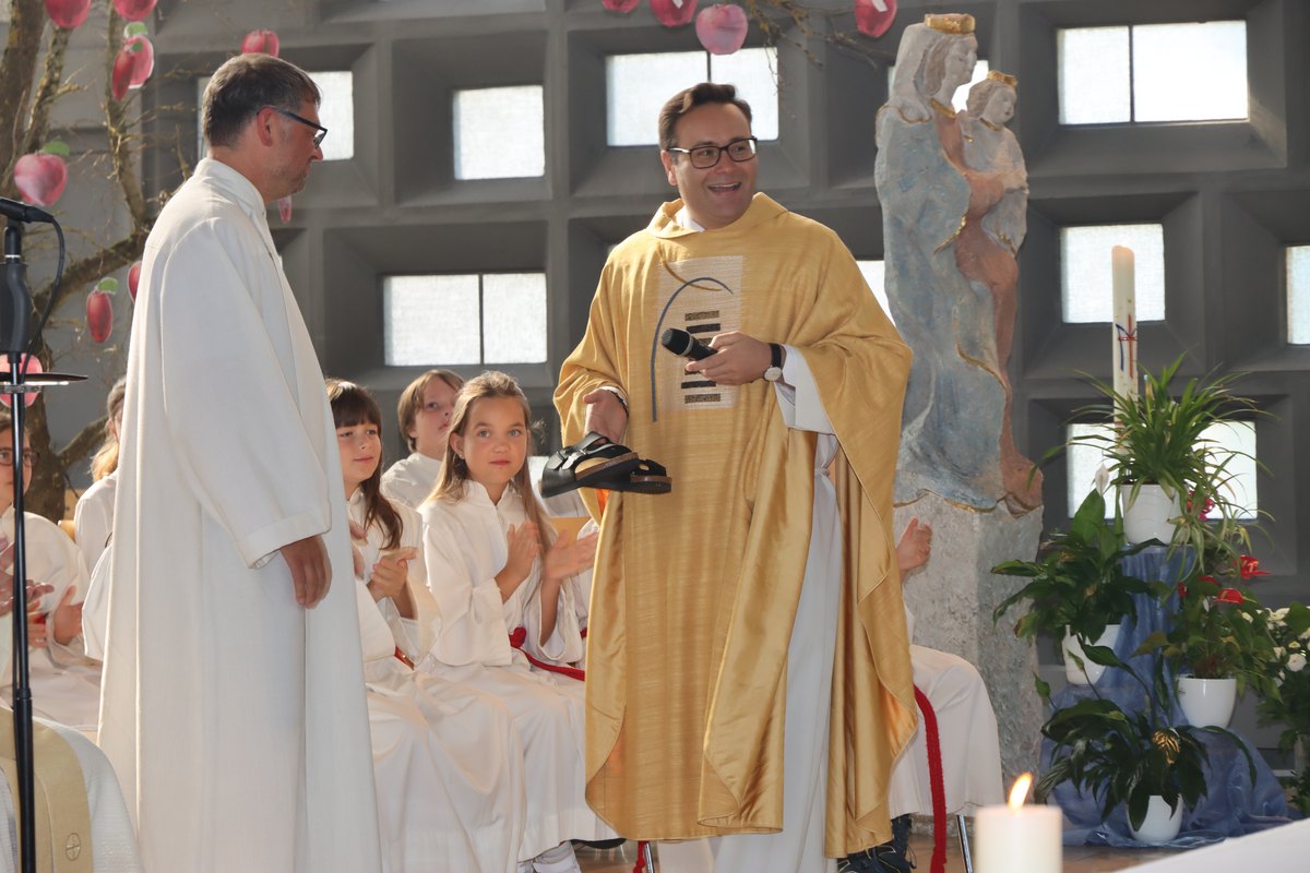 Patrozinium in St. Pius, Dienstjubiläum von GR Knittl | Pfarrei St. Pius
